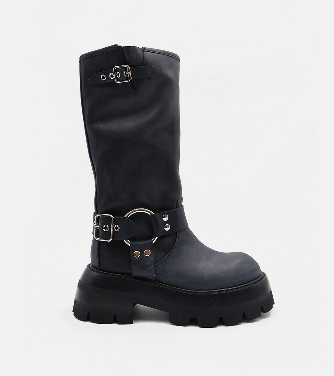 Bota Gas-Pedal Negro by Jeffrey Campbell – AU REVOIR PARIS